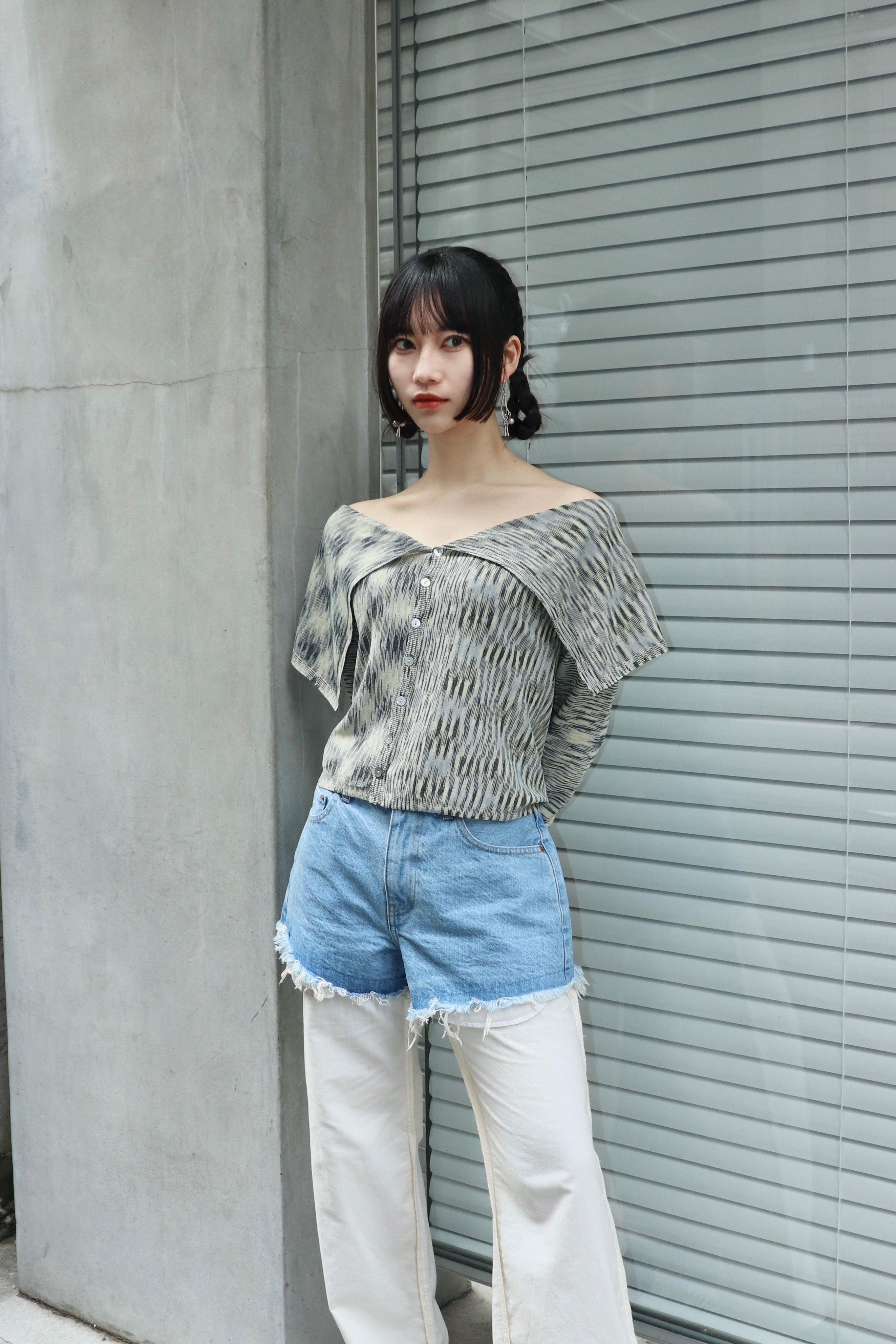 kotohayokozawa Layered Denim Pants – PALETTE art alive ONLINE STORE