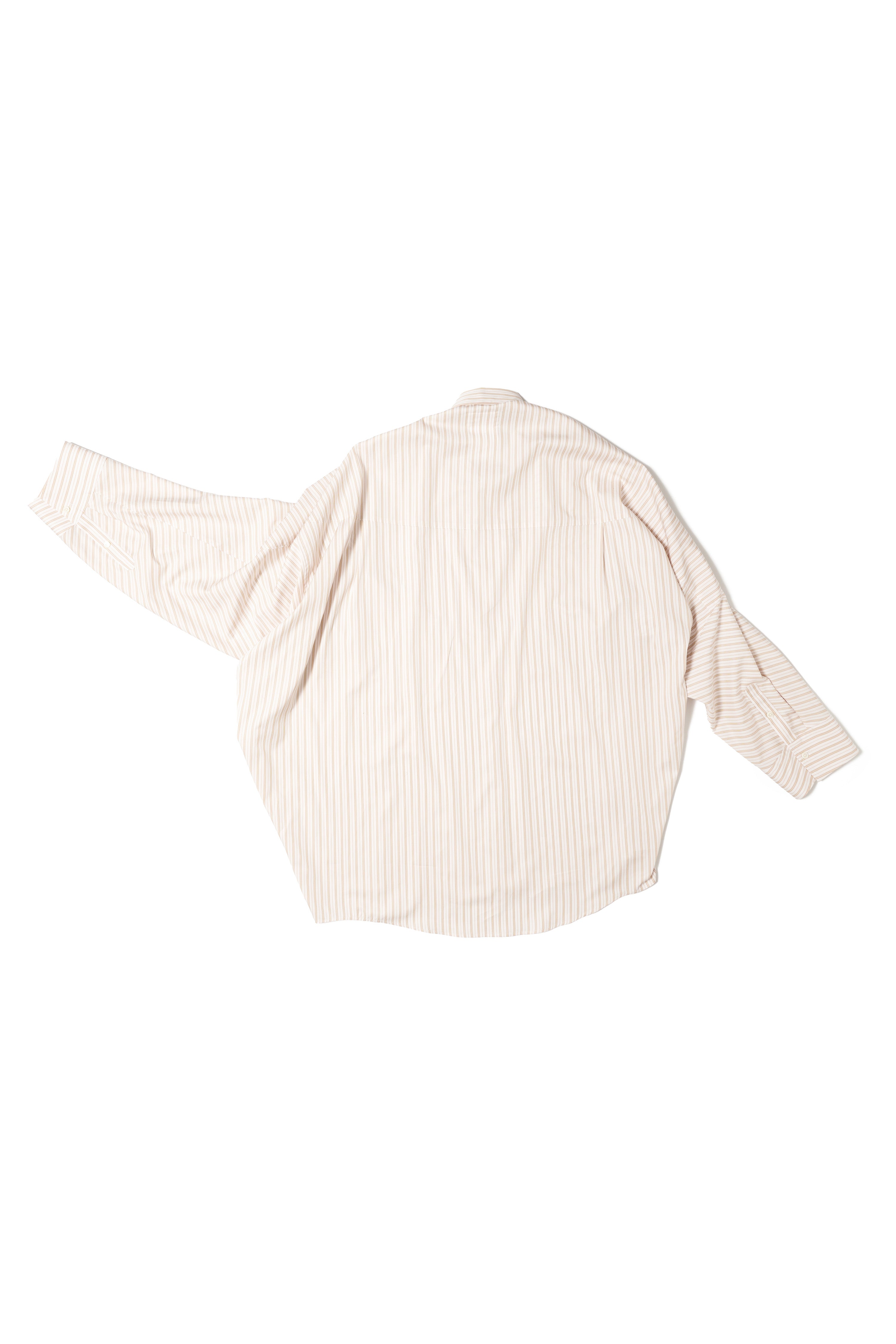 doublet(ダブレット)のDISTORTED CUTTING SHIRT BEIGEの通販｜PALETTE art aliveのオンライン ...