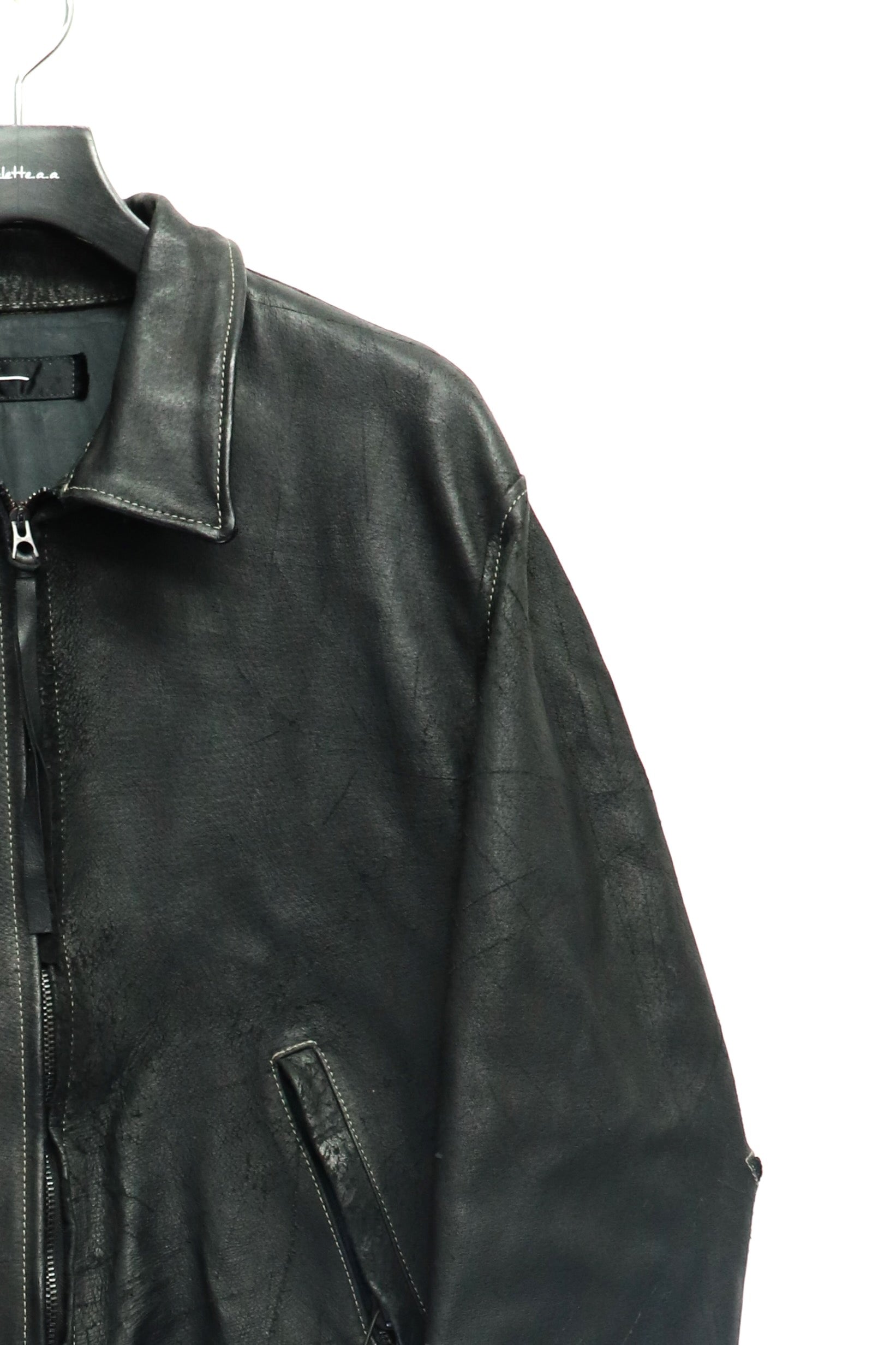 [ー]Minus(マイナス)のSkin Jacket VEGETABLE TANNING PIG LEATHER(アウター)の通販 ...