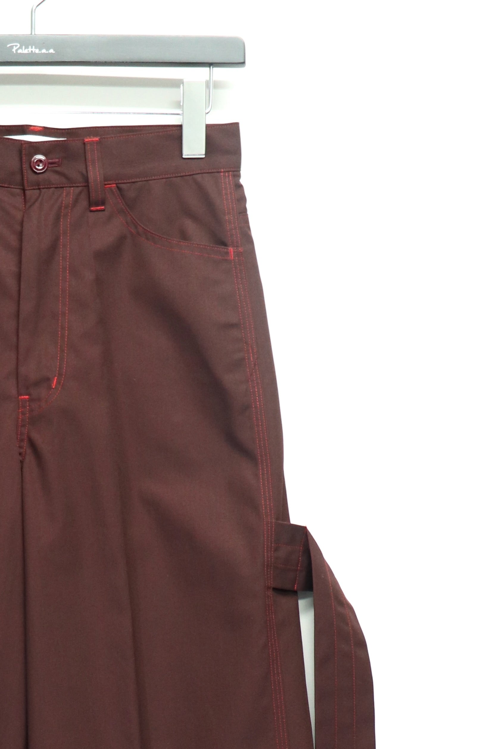 TOGA(トーガ)のPigment coating pants D.REDの通販｜PALETTE art aliveのオンラインショップ ...