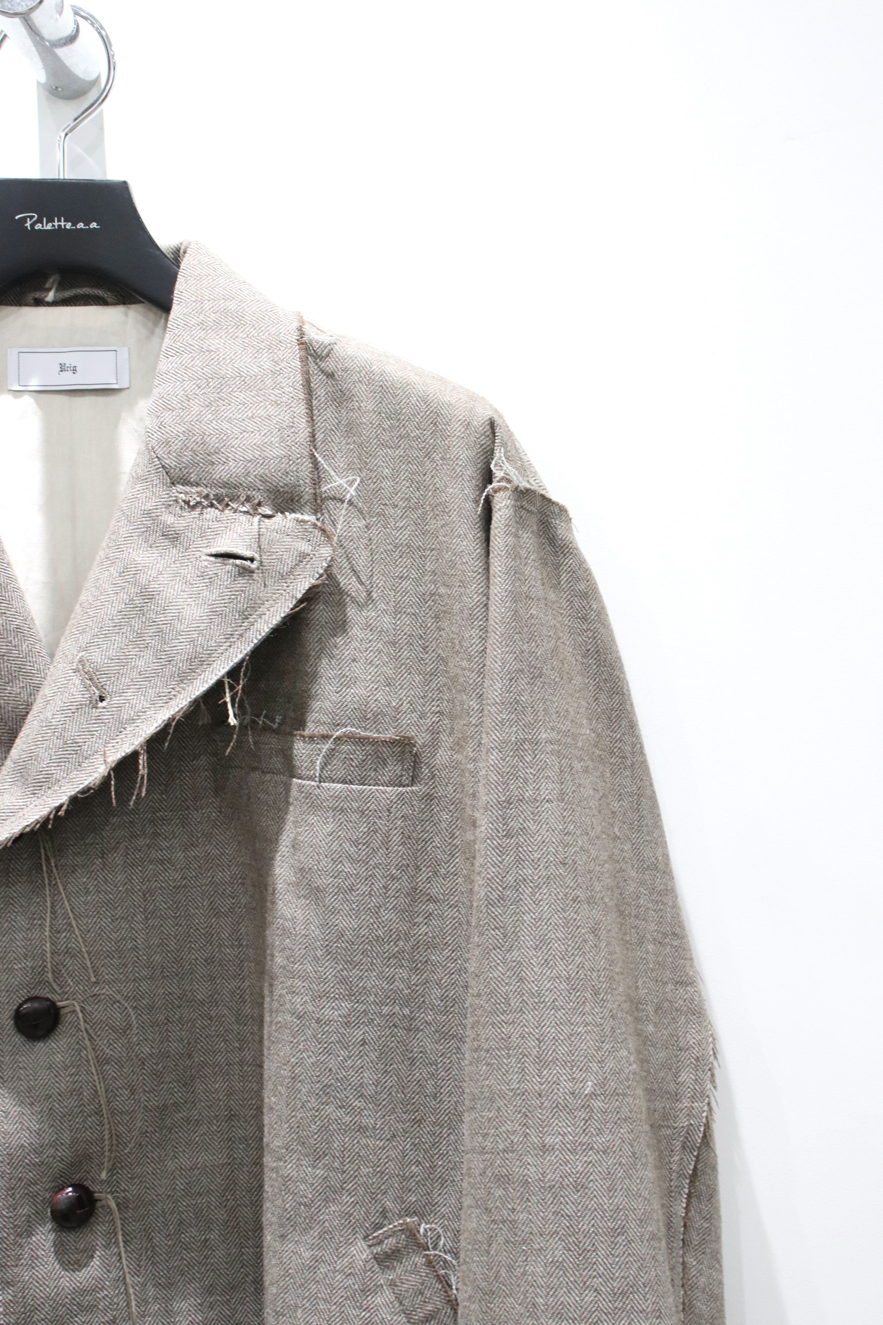 Urig（ウーリッヒ）のALPACA SAXONY SCHADEN Urig JACKET GRAIGEの通販｜PALETTE art ...