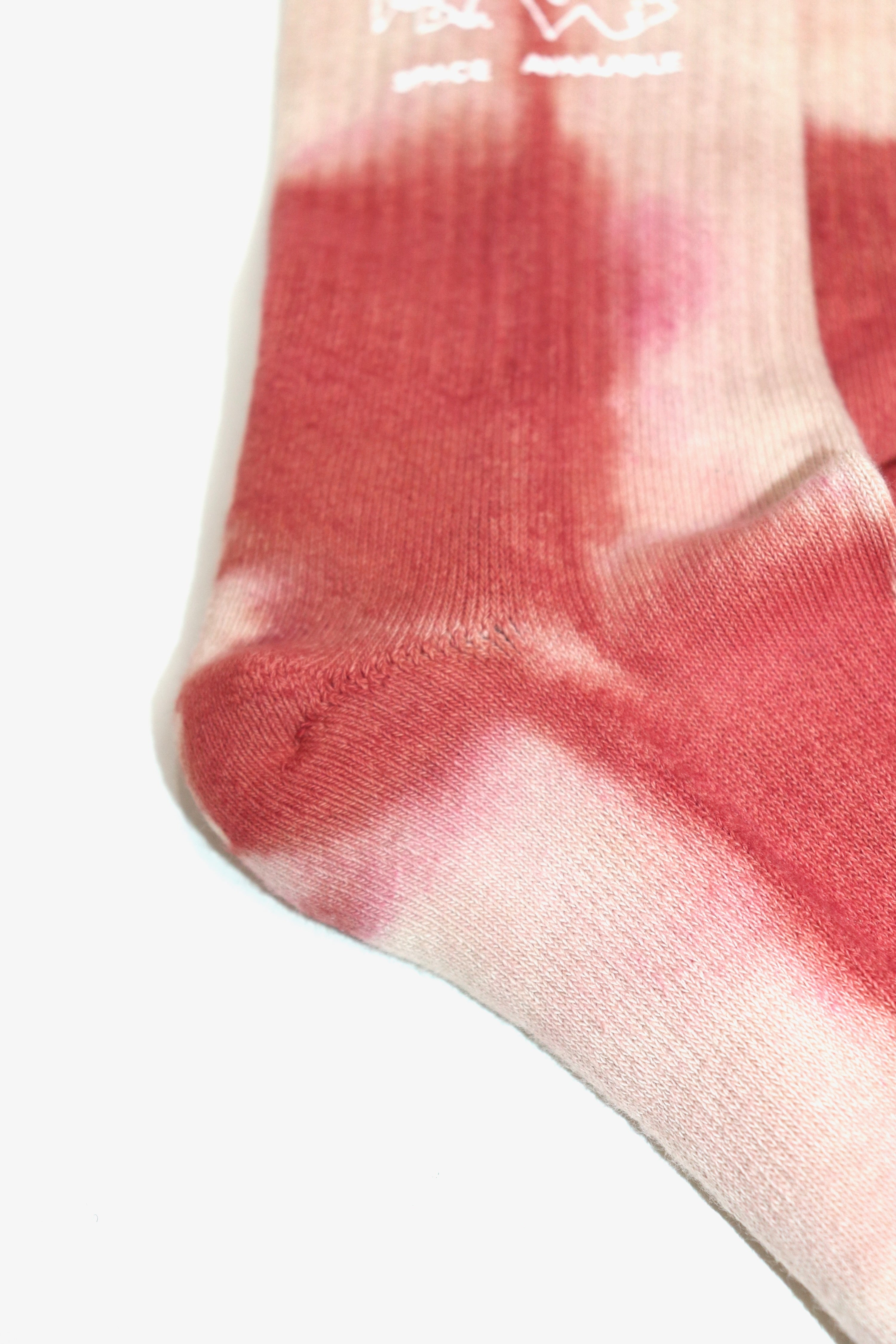 SPACE AVAILABLE(スペースアベイラブル)のTYE DYE SOCK PINKの通販｜PALETTE art aliveの ...