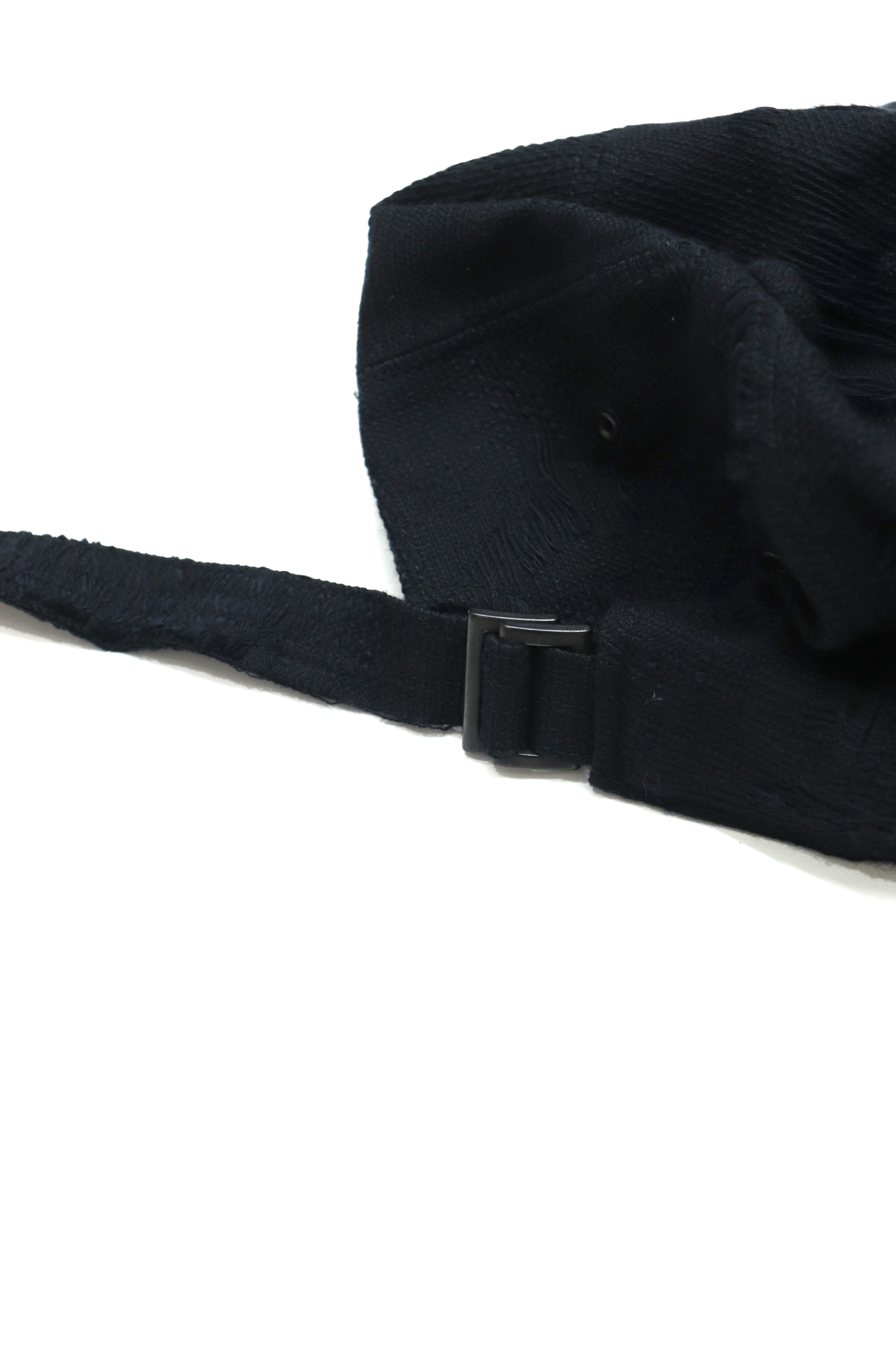[ー]Minus(マイナス)のBaseball Cap Boro Crust BLACK(キャップ)の通販｜PALETTE art alive ...