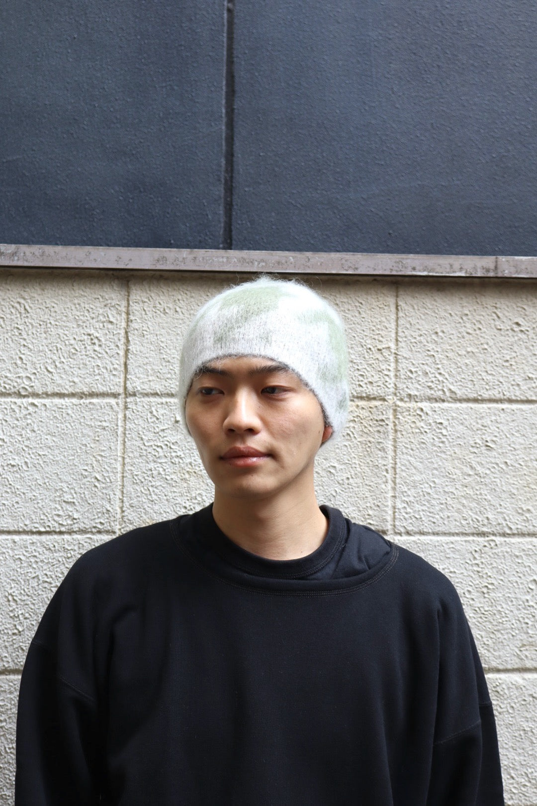 FAF(エフエーエフ)のHoundstooth Mohair Beanie KHAKIの通販｜PALETTE art aliveのオンライン ...
