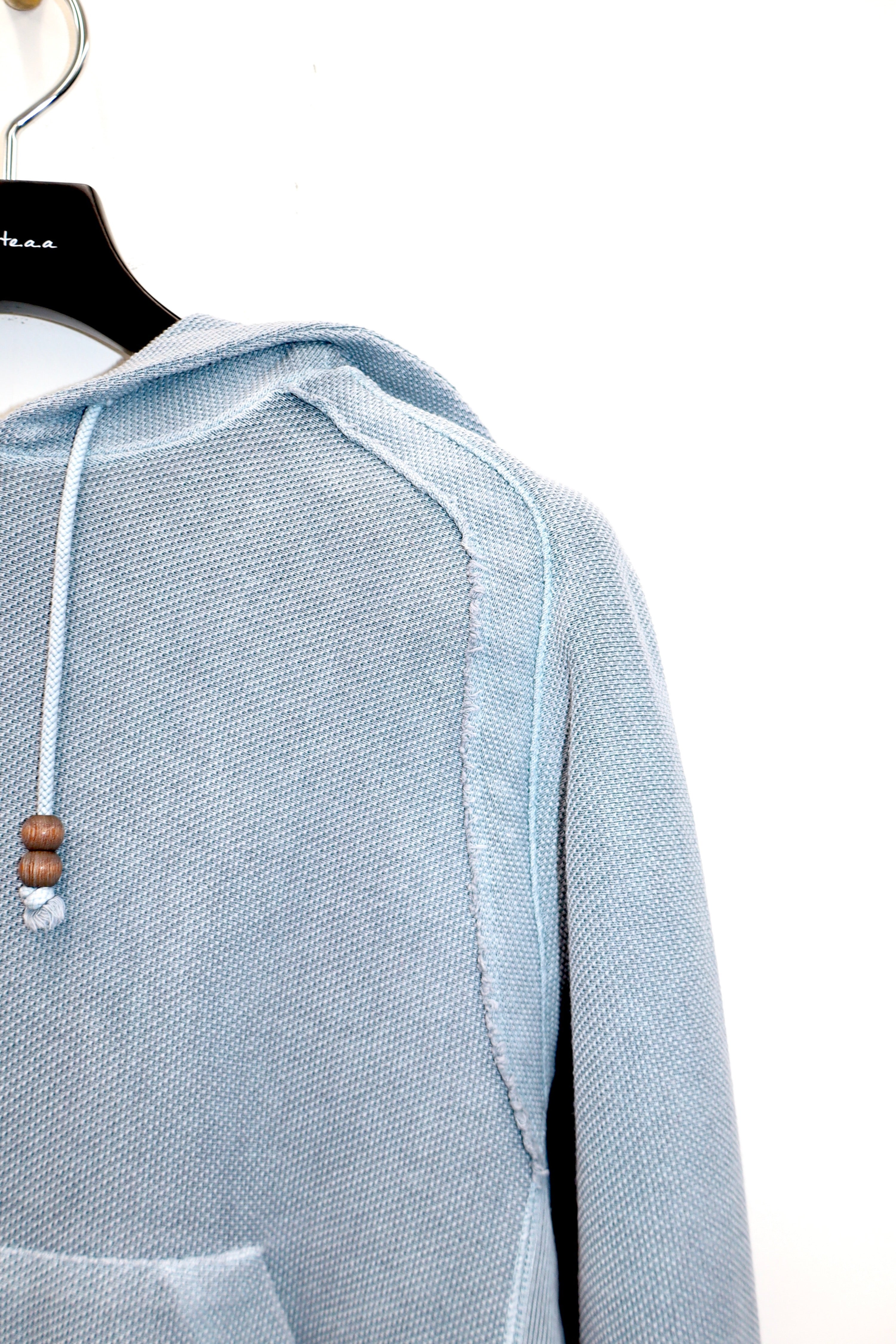 JIAN YE(ジェンイェ)のORBIT MASK HOOD DYED AQUA(フーディー)の通販｜PALETTE art aliveの ...