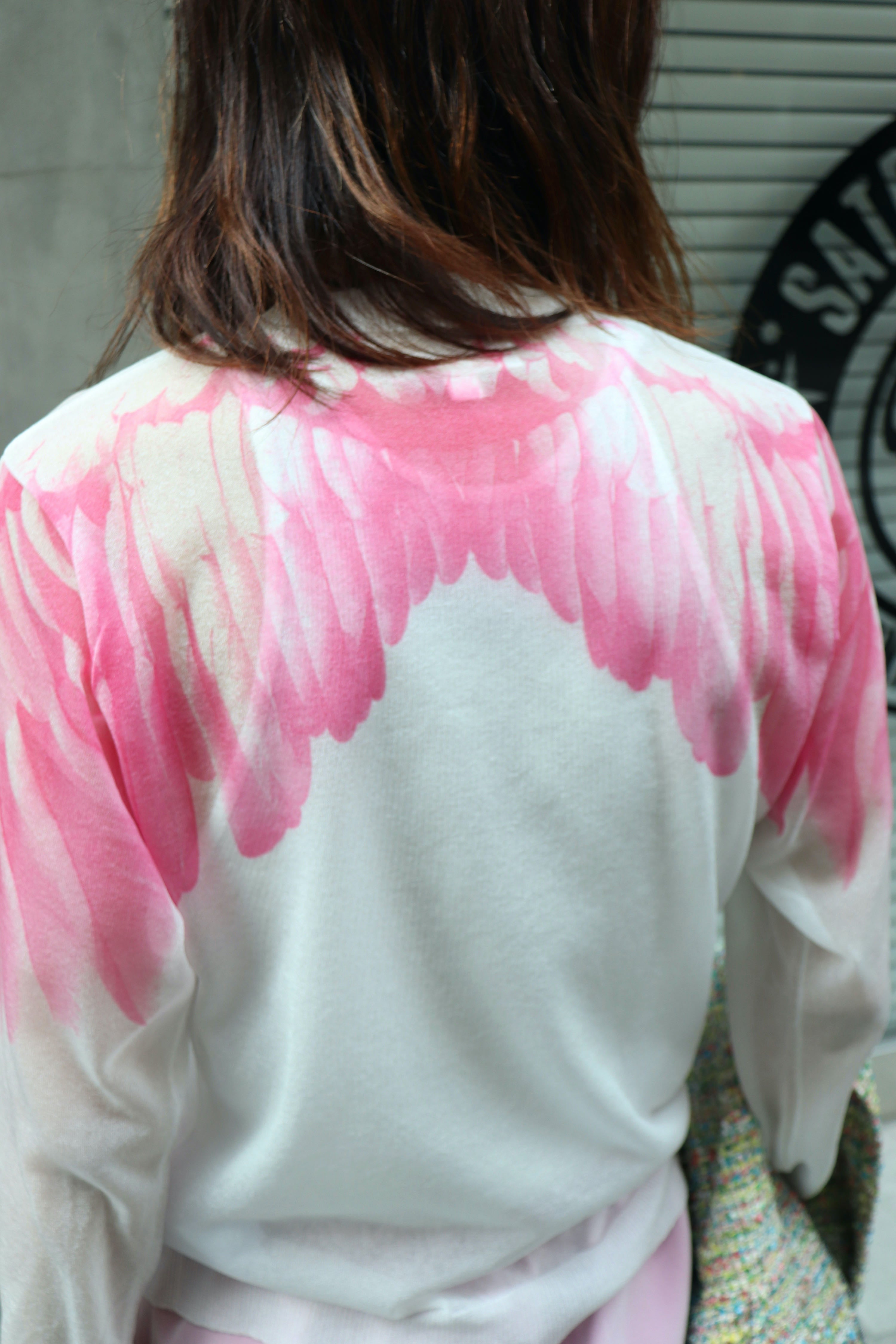 MASU(エムエーエスユー)のCLEAR ANGEL WING SWEATER CLEAR WHITEの通販｜PALETTE art ...