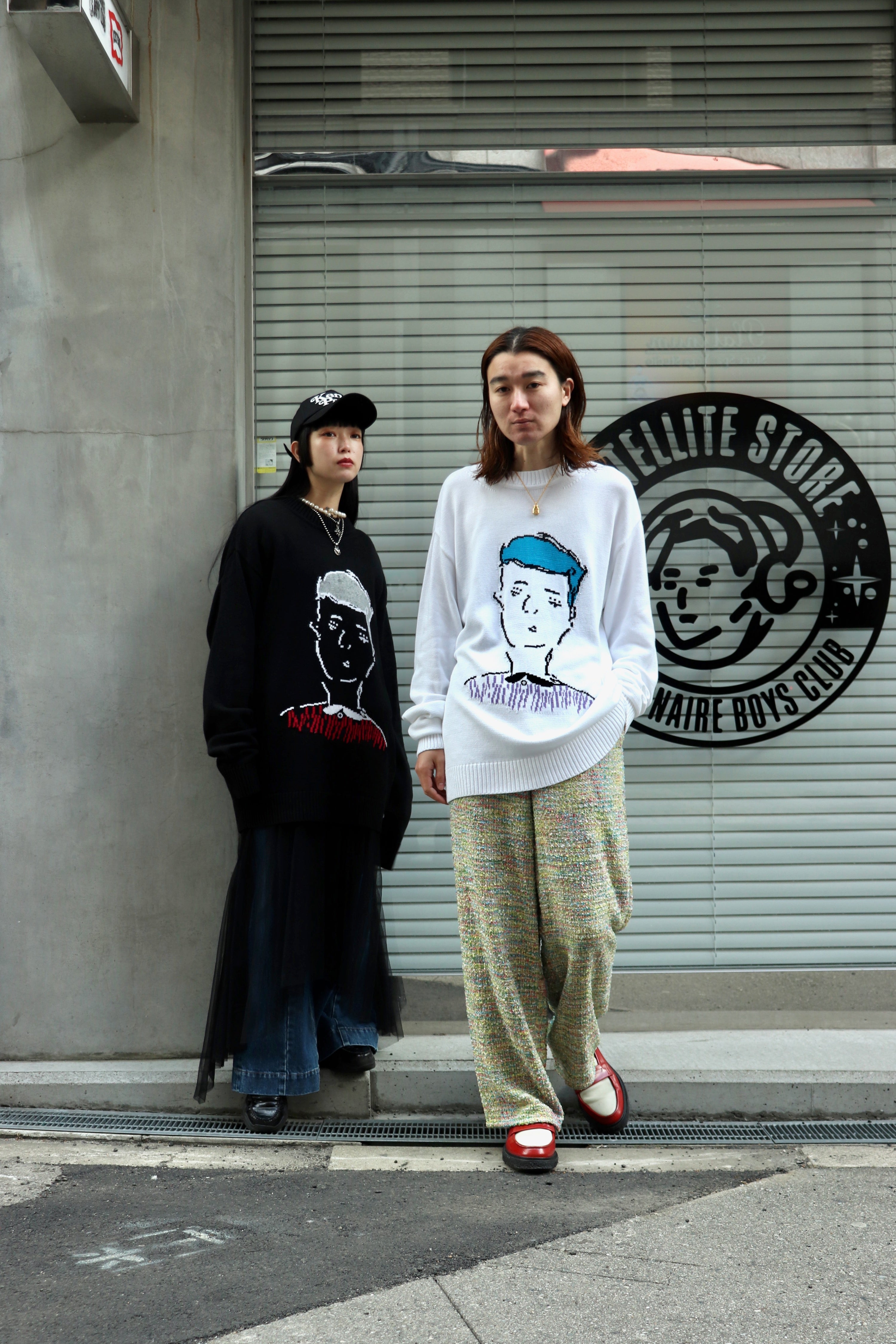 kudos(クードス)のportrait of a man pullover BLACKの通販｜PALETTE art aliveのオンライン ...