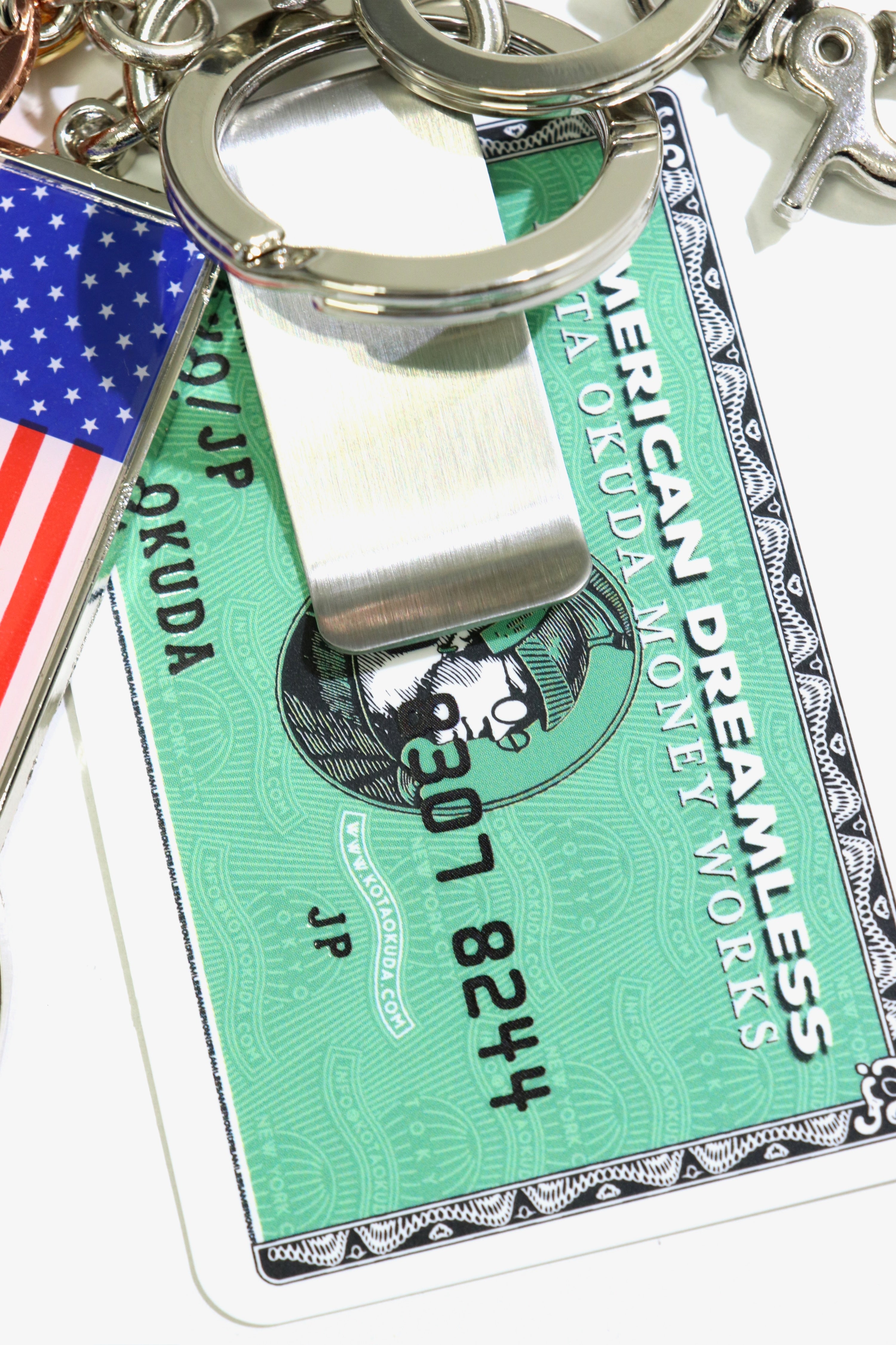 KOTA OKUDA(コウタオクダ)のMONEY CLIP KEYRINGの通販｜PALETTE art aliveのオンラインショップ ...