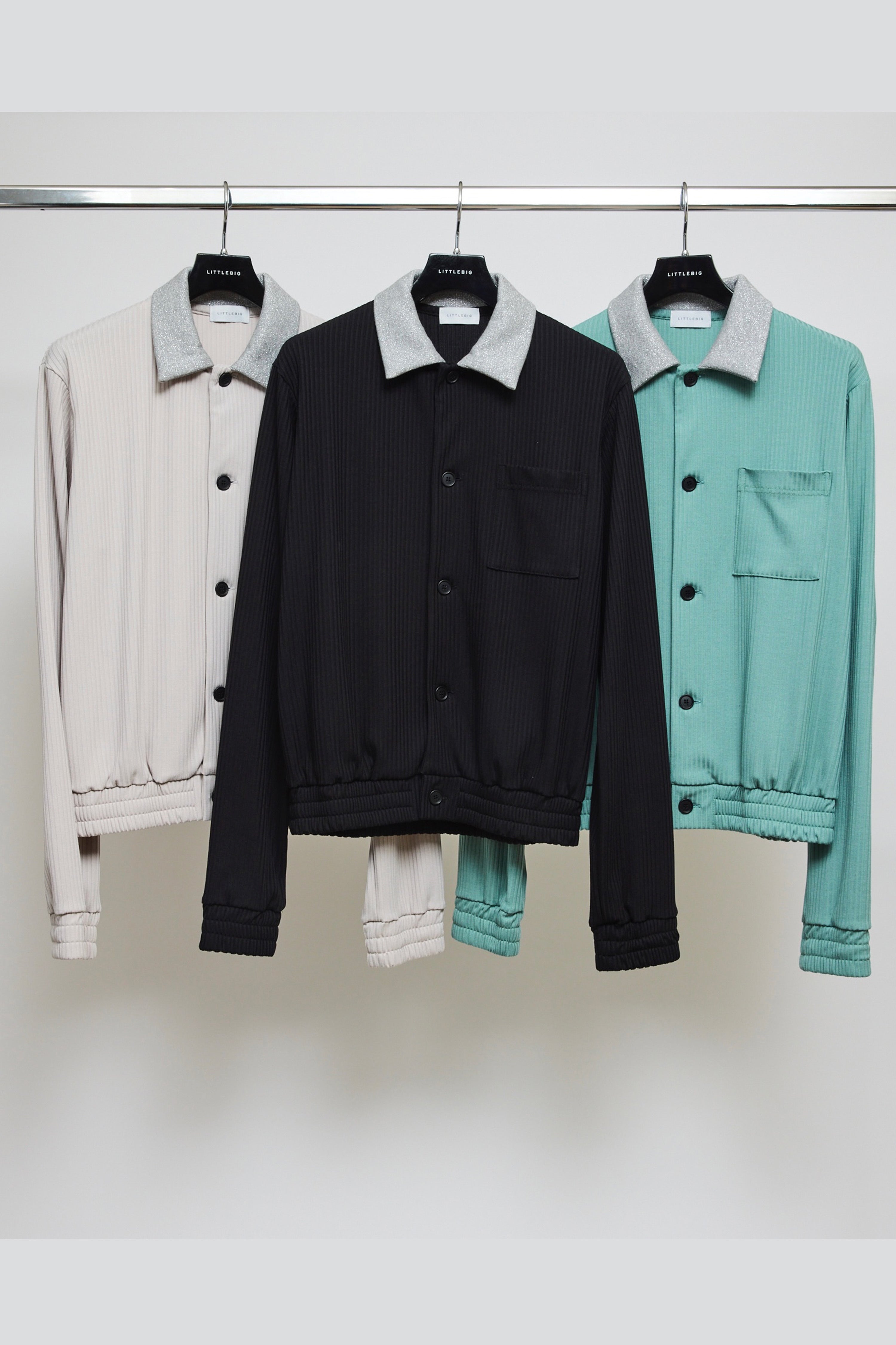 LITTLEBIG(リトルビッグ)のRib Cardigan Green(カーディガン)の通販｜PALETTE art aliveのオンライン ...