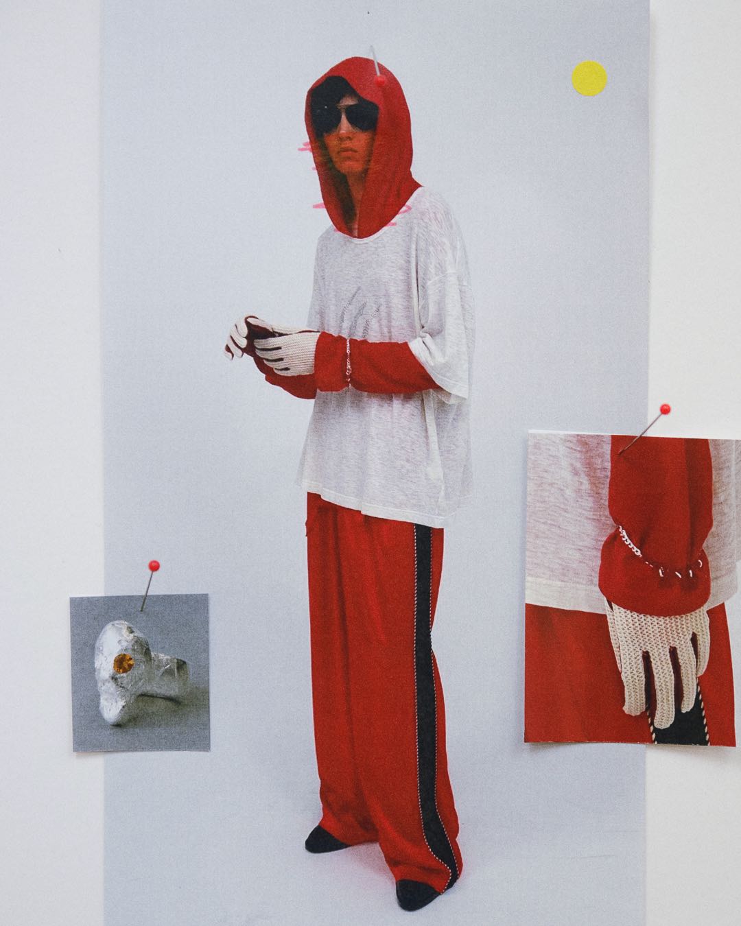 MASU(エムエーエスユー)のSUKA PANTS RED(パンツ)の通販｜PALETTE art aliveのオンラインショップ – PALETTE art alive ONLINE STORE