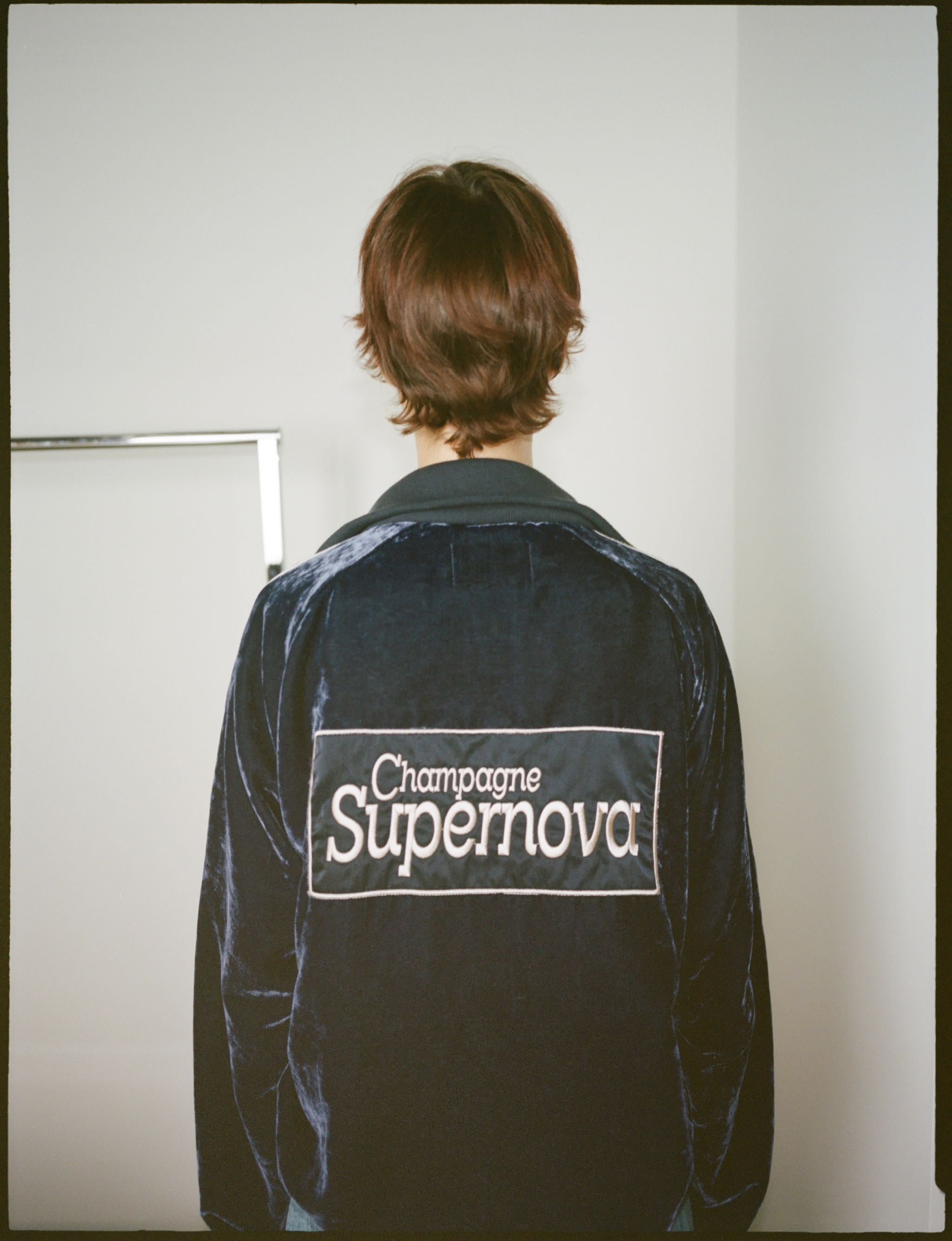 soe(ソーイ)のVelour Track Jacket "Champagne Supernova” NAVYの通販｜PALETTE art ...
