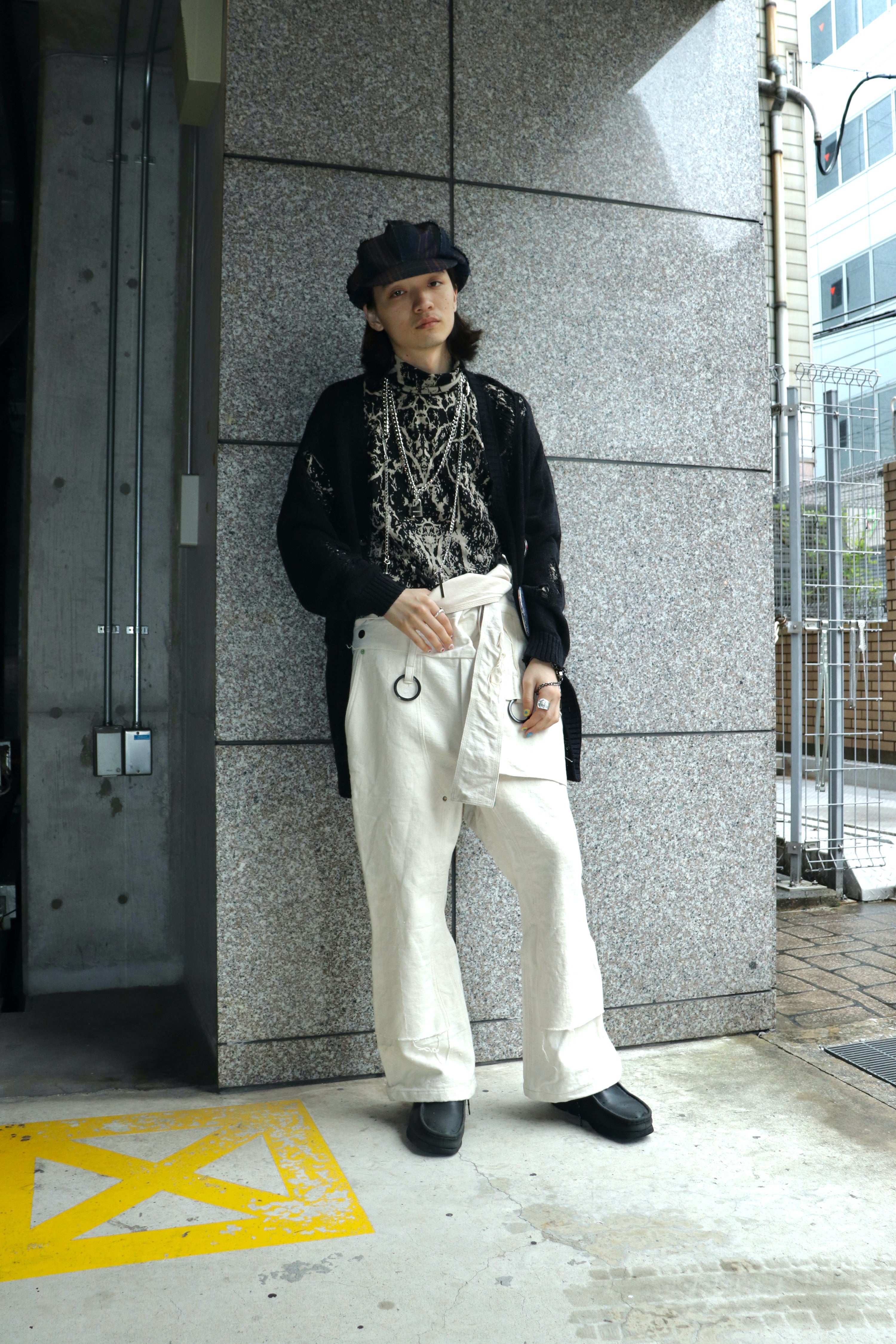 YUKI HASHIMOTO(ユウキハシモト)のCONSTRUCTION PARTS NECKLESS SILVERの通販｜PALETTE ...