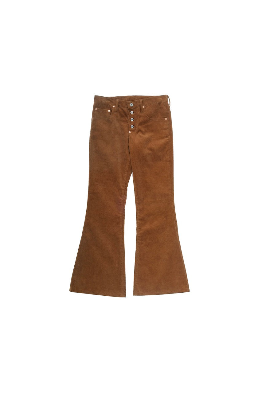 Sugarhill Corduroy Bottom Demin Demin Pants Brown Mail Order | Palette ...