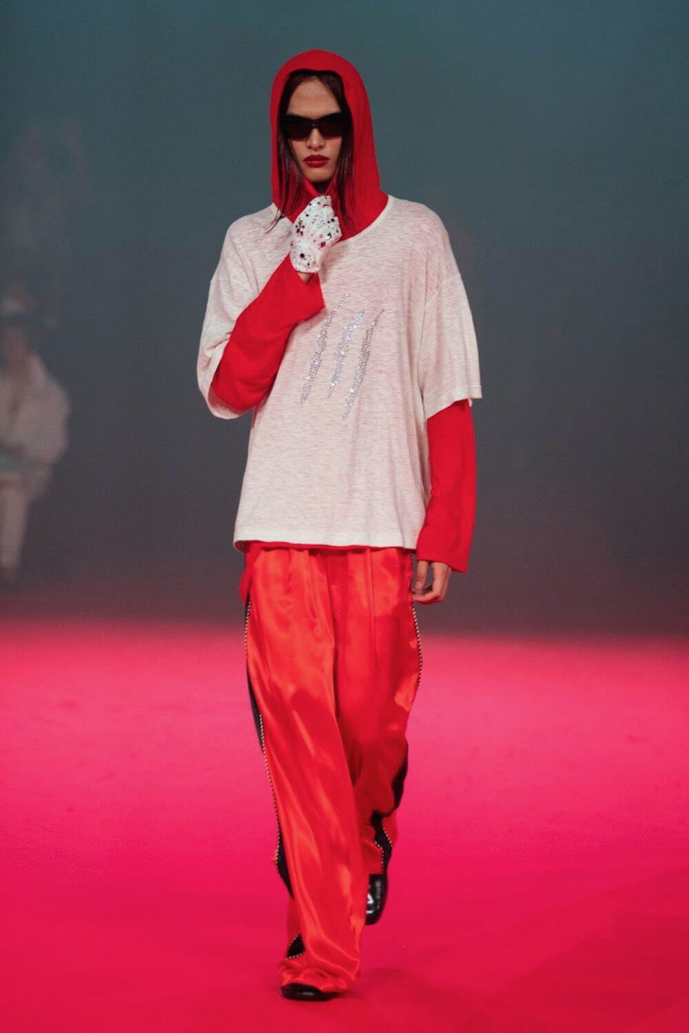 MASU(エムエーエスユー)のSUKA PANTS RED(パンツ)の通販｜PALETTE art aliveのオンラインショップ – PALETTE art alive ONLINE STORE