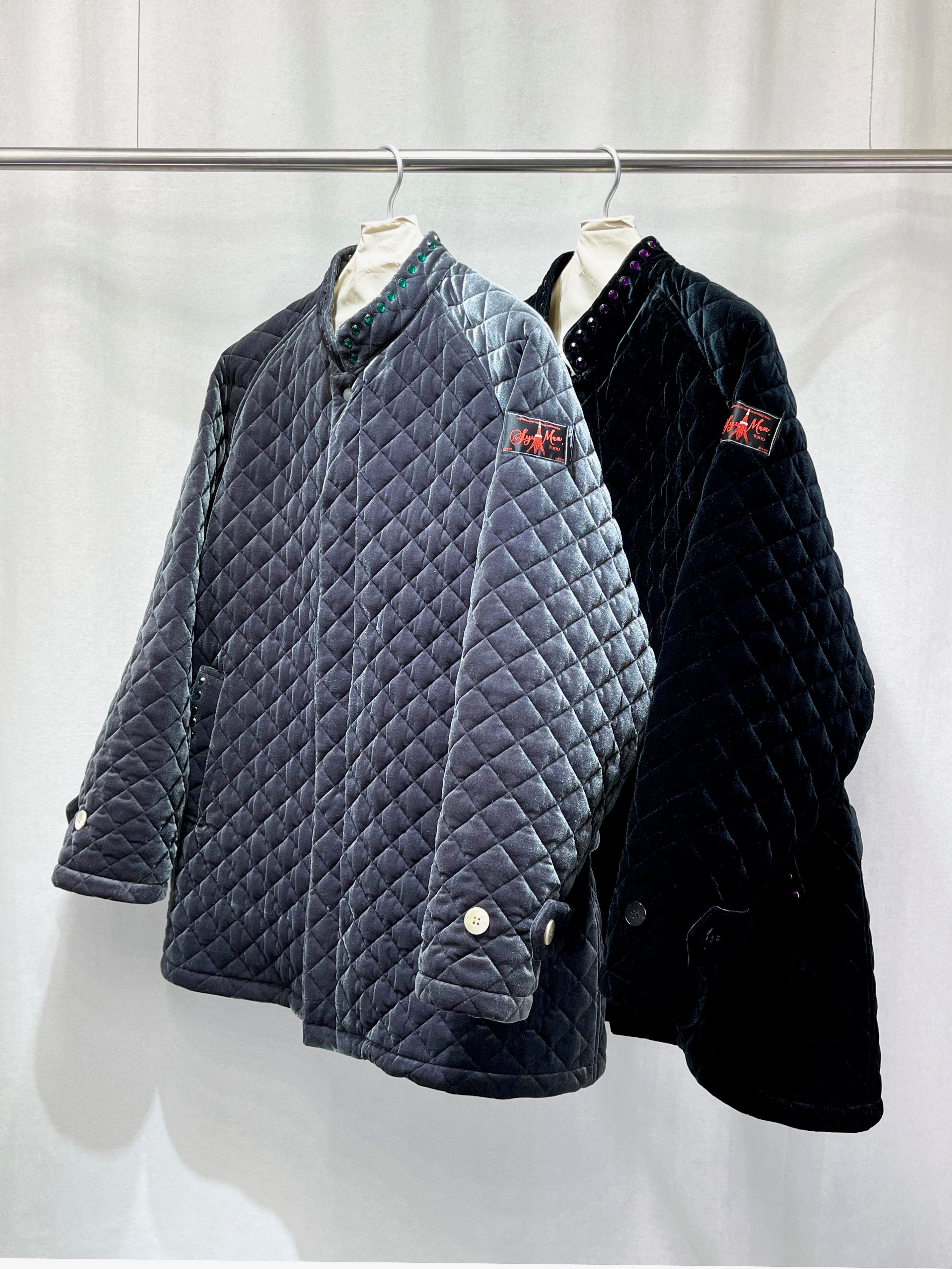 SYUMAN.(シュウマン)のBijou velours quilted coatの通販｜PALETTE art aliveのオンラインショップ – PALETTE art alive ...
